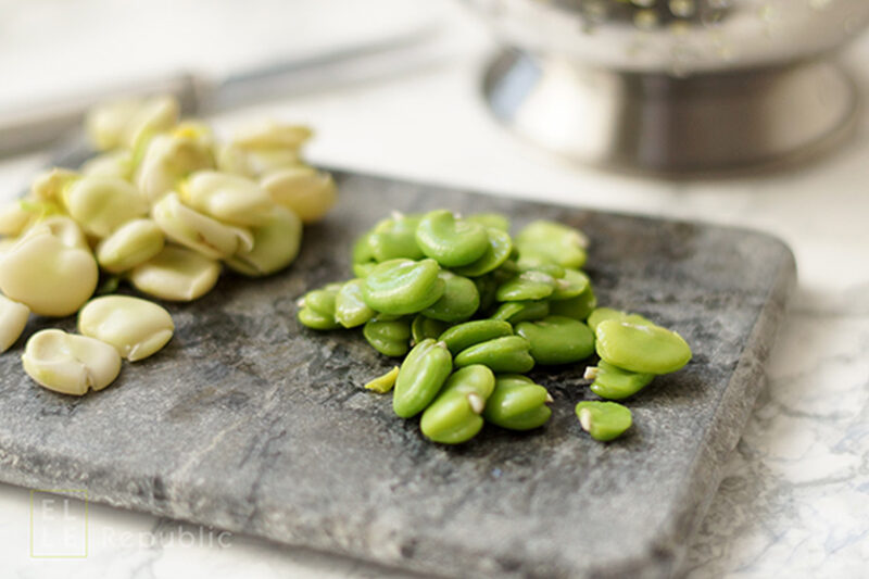 Asparagus and Fava Bean Quinoa Salad | Elle Republic
