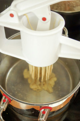 Homemade German Spaetzle | Elle Republic