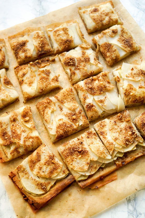 Easy Apple Pear Phyllo Tart | Recipe | Elle Republic