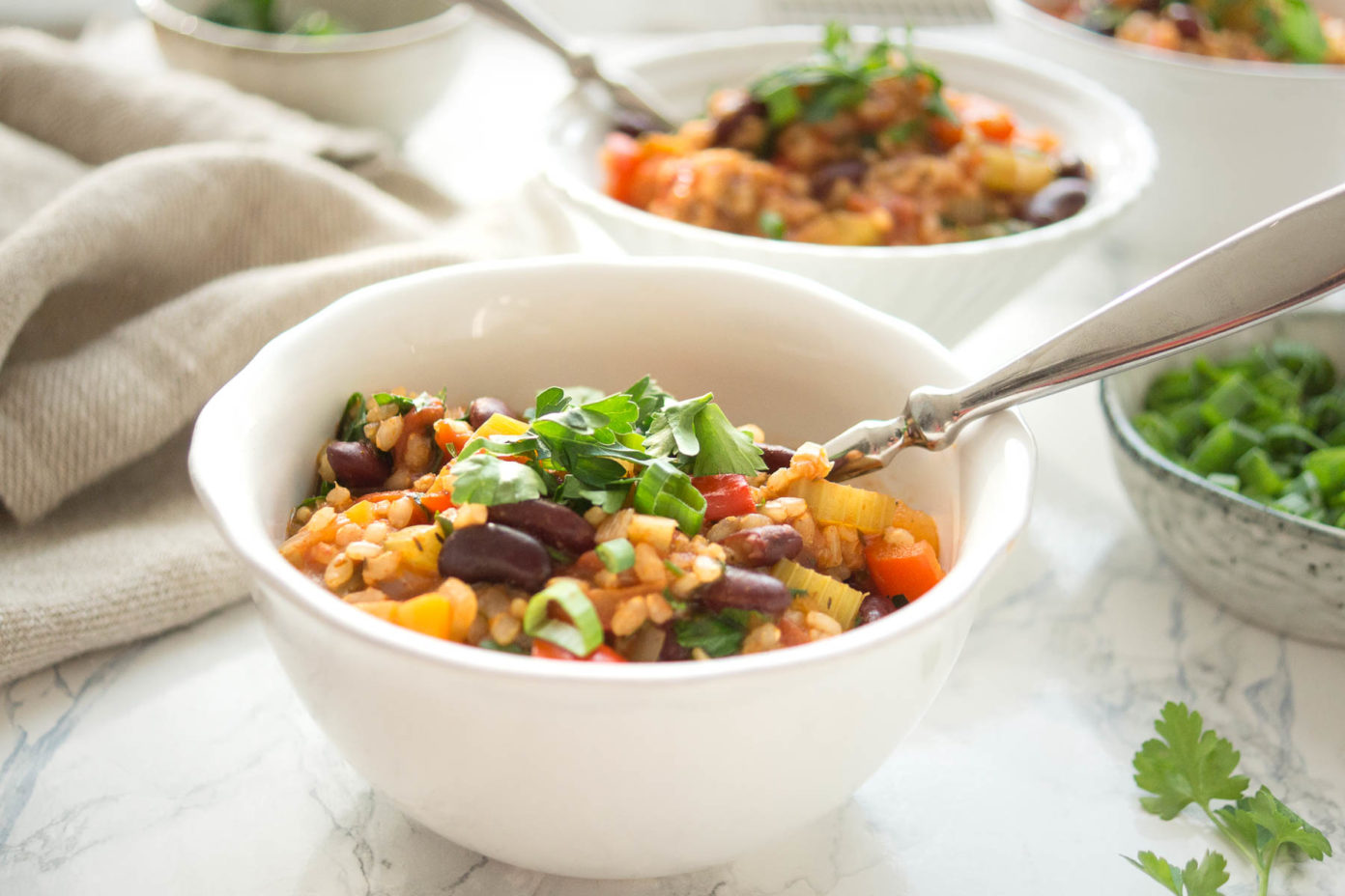 Vegetable Jambalaya | Creole One-Pot Rice Recipe | Elle Republic