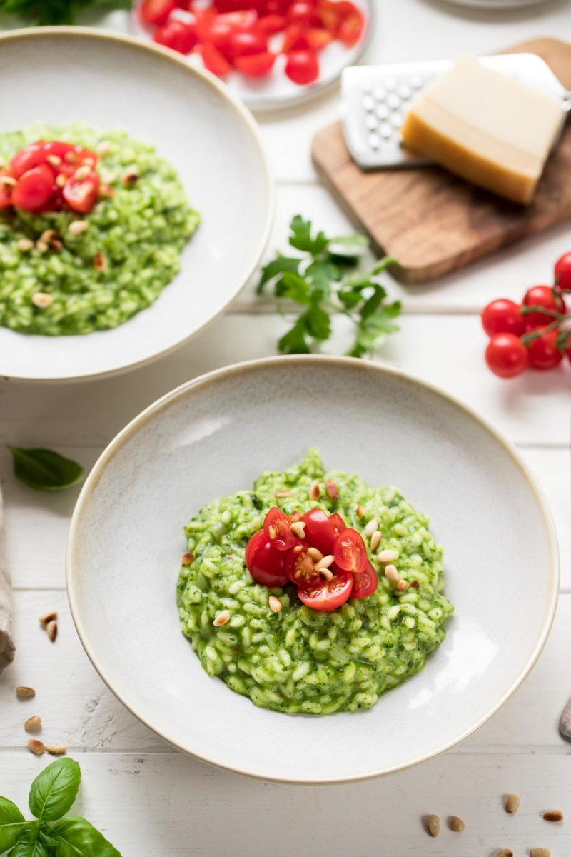 Spinach Risotto with Fresh Herbs | Recipe | Elle Republic