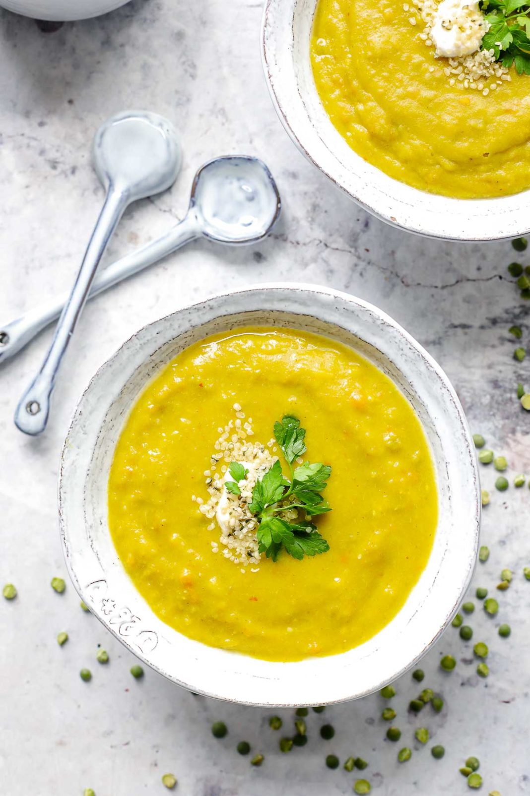 Curried Split Pea Soup | Easy Recipe | Elle Republic