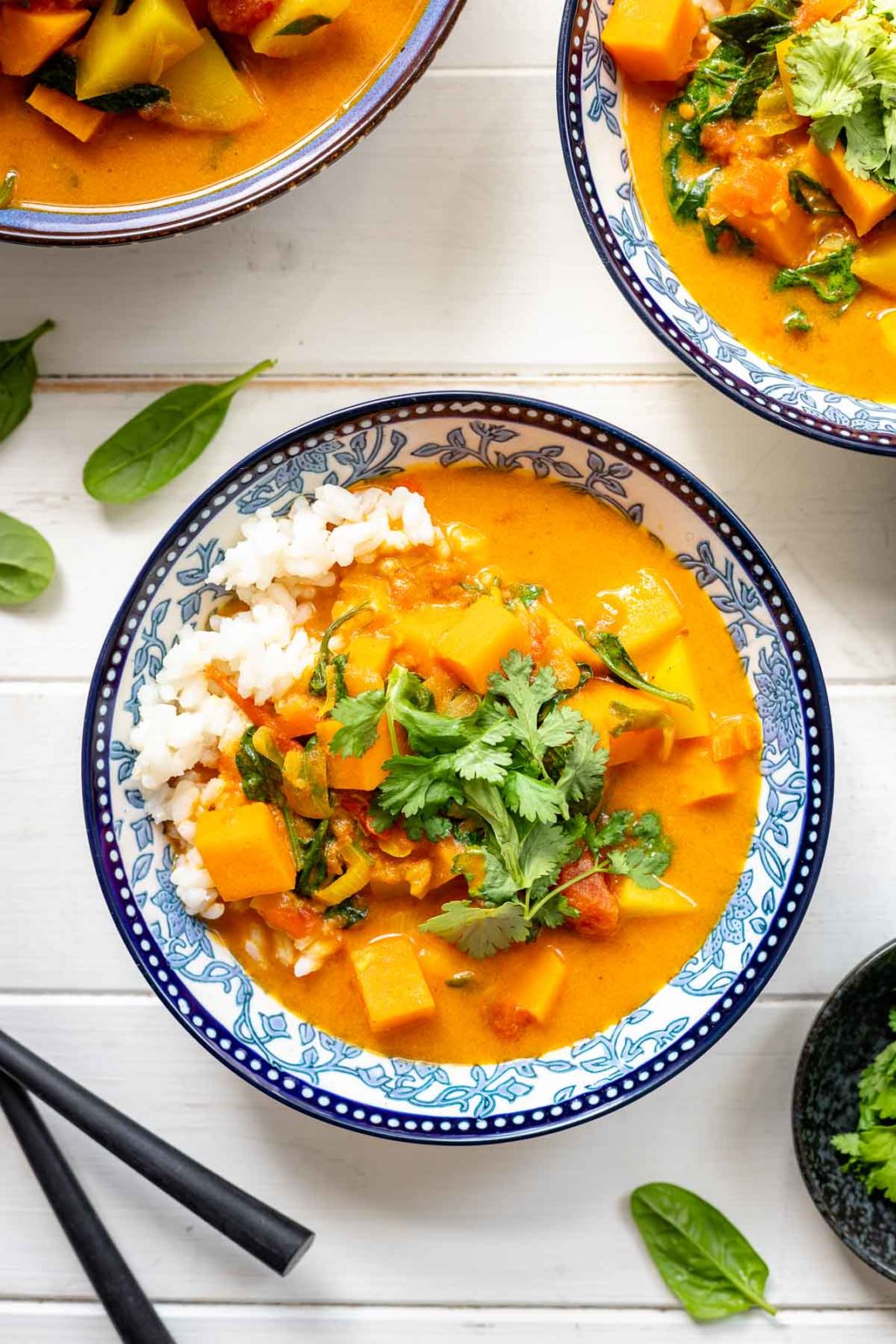 Kartoffel-Curry-Eintopf mit Kokos und Spinat | Rezept | Elle Republic Kartoffel-Curry-Eintopf mit Kokos und Spinat | Rezept | Elle Republic