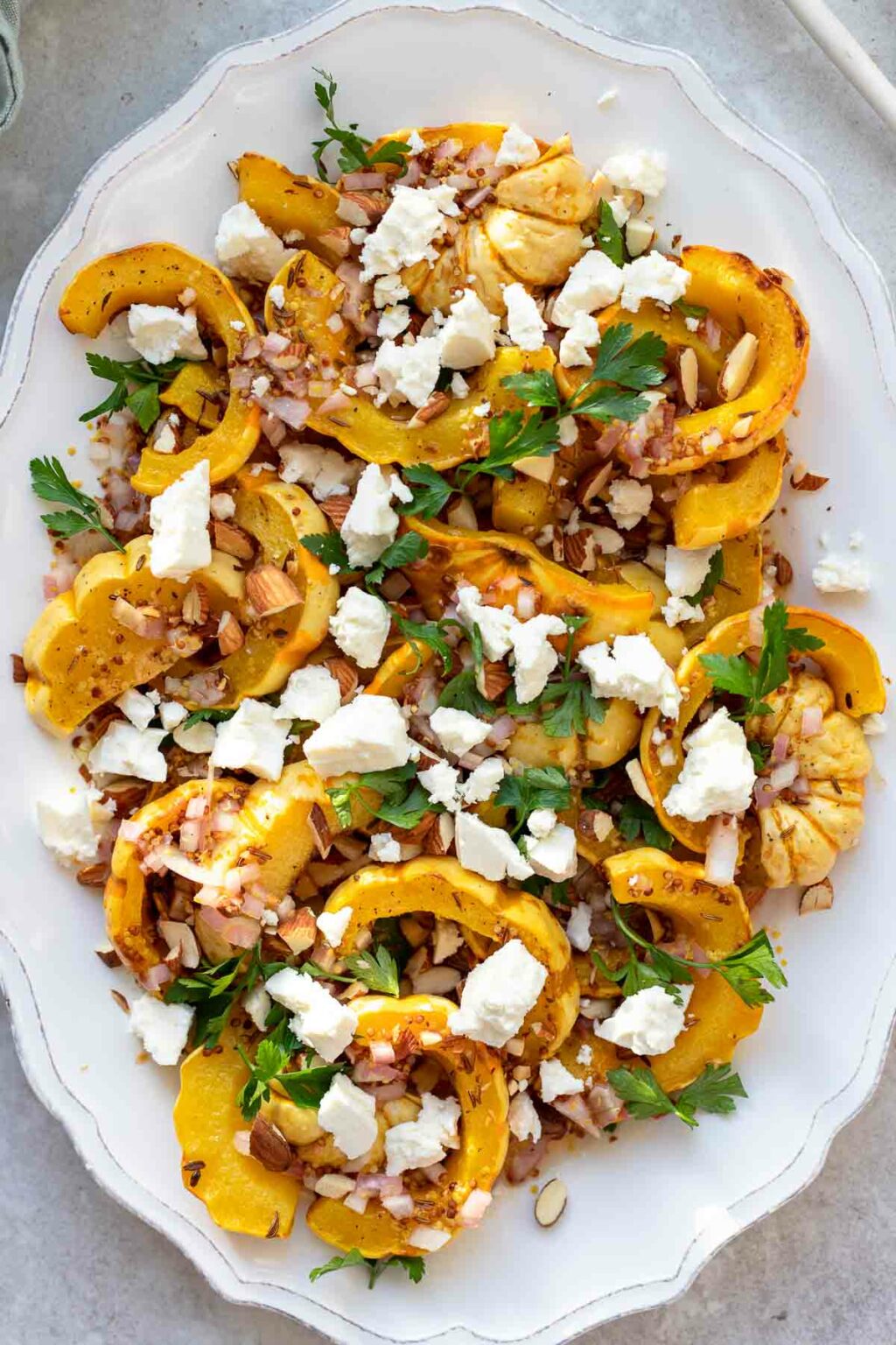 Roasted Delicata Squash (Sweet Dumpling) | Elle Republic