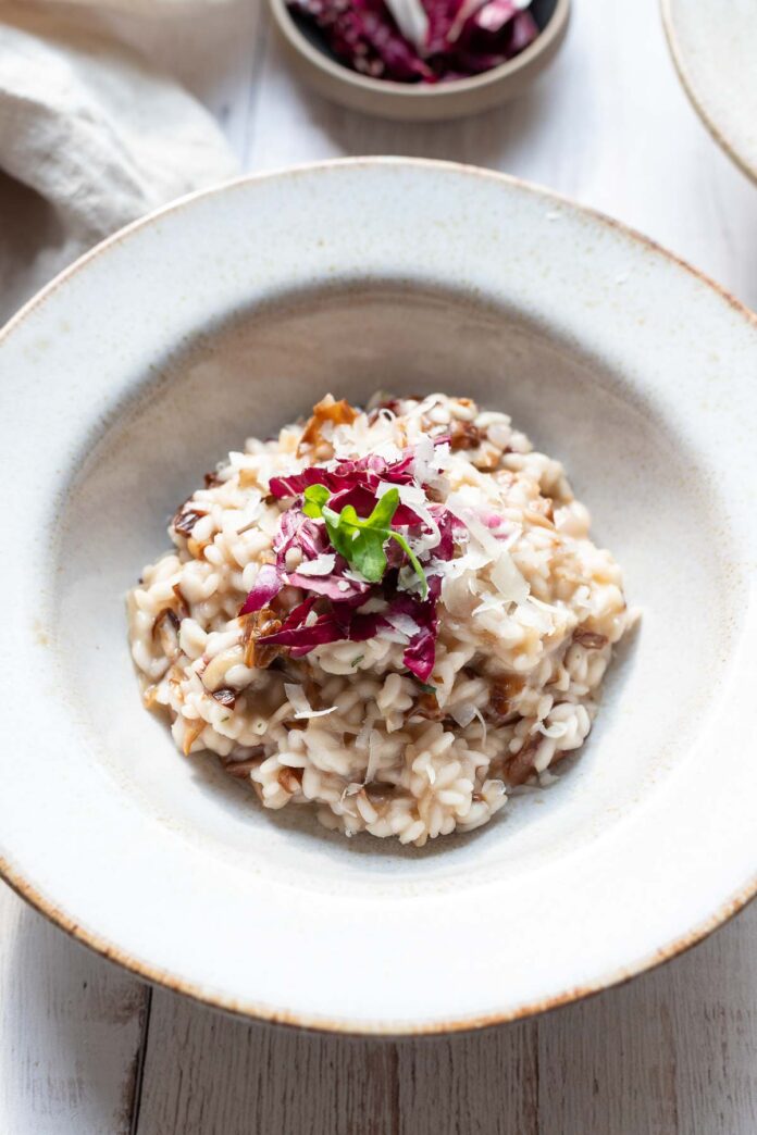 Radicchio Risotto | Rezept | Elle Republic