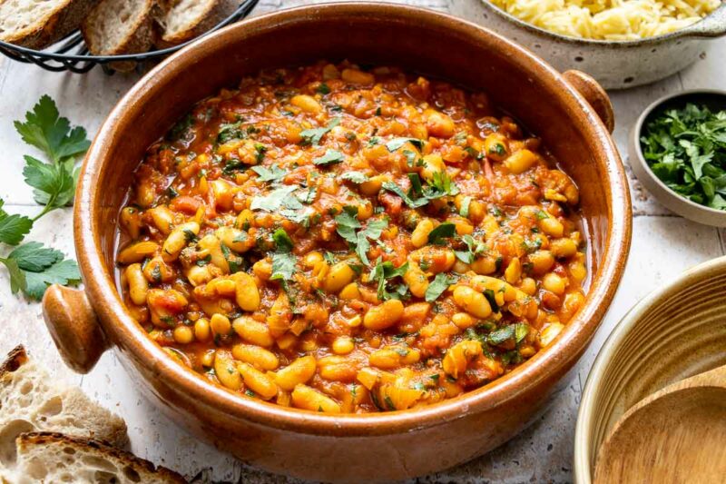 Moroccan White Bean Stew (Loubia) | Recipe | Elle Republic